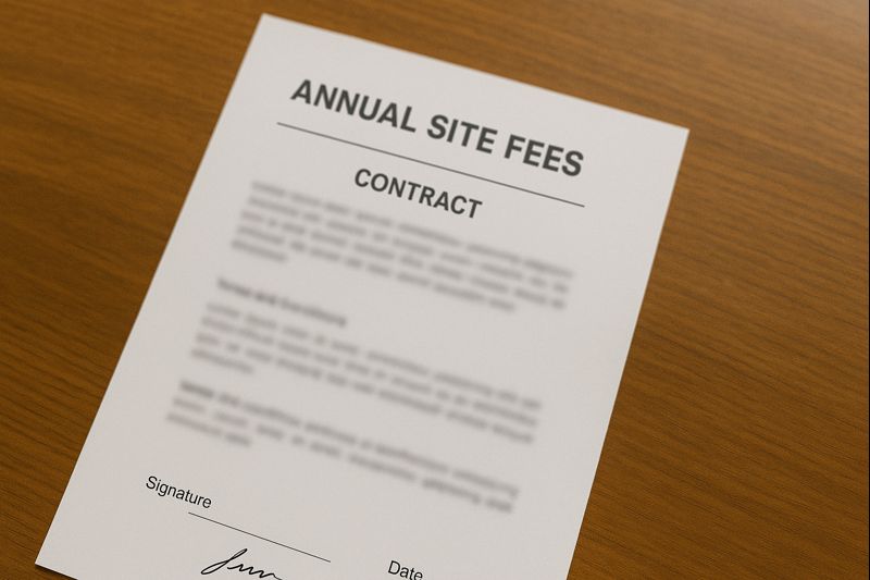 Static Caravan Annual Site Fees: What They Cost & What They Include (UK ...